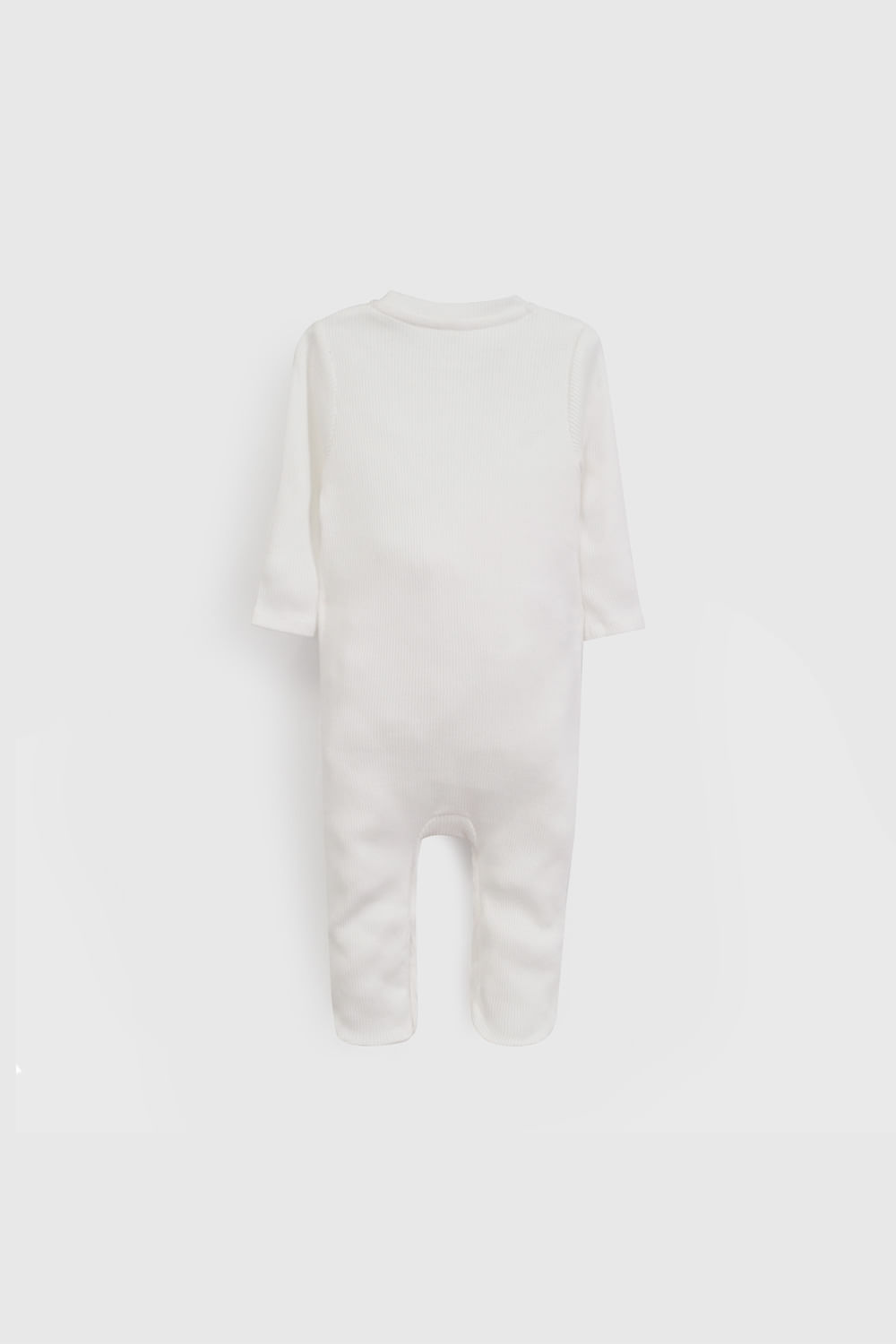 Osito Blanco Bordado Unisex de New born talla RN a 6/9 M